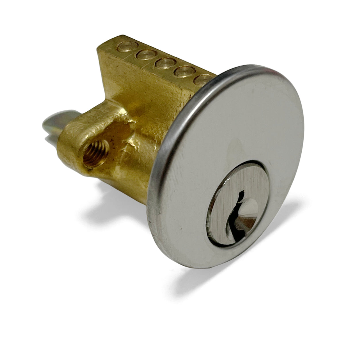 Lock Synergy 5 Pin RIM Cylinder for ECL-230D with Collar — Ameratec